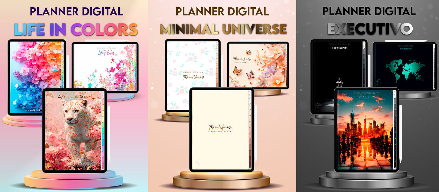 Planner Digital Premium 2026 - Cadernos & Planner Digital Brasil