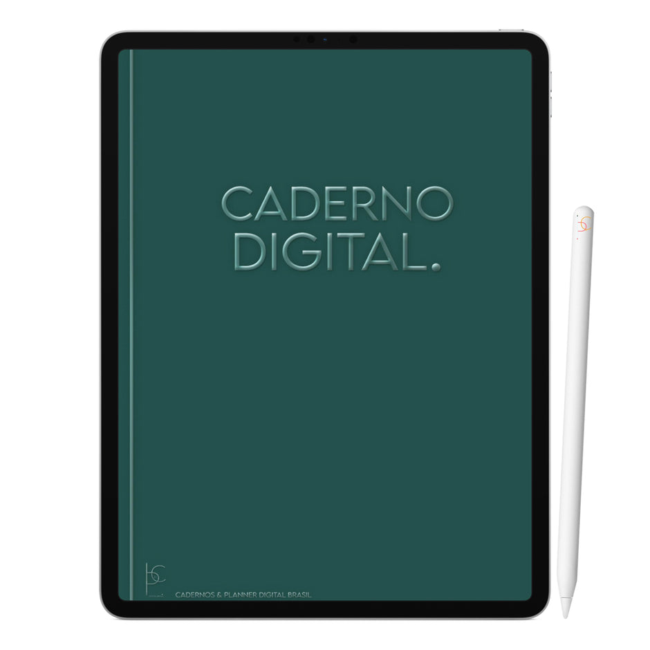 Caderno Digital 6 Matérias Study • iPad Tablet • Interativo#N ...